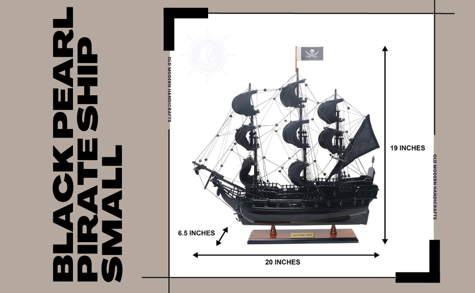 Blogs | Introducing the Black Pearl Model Ship: A Nautical Masterpiece.