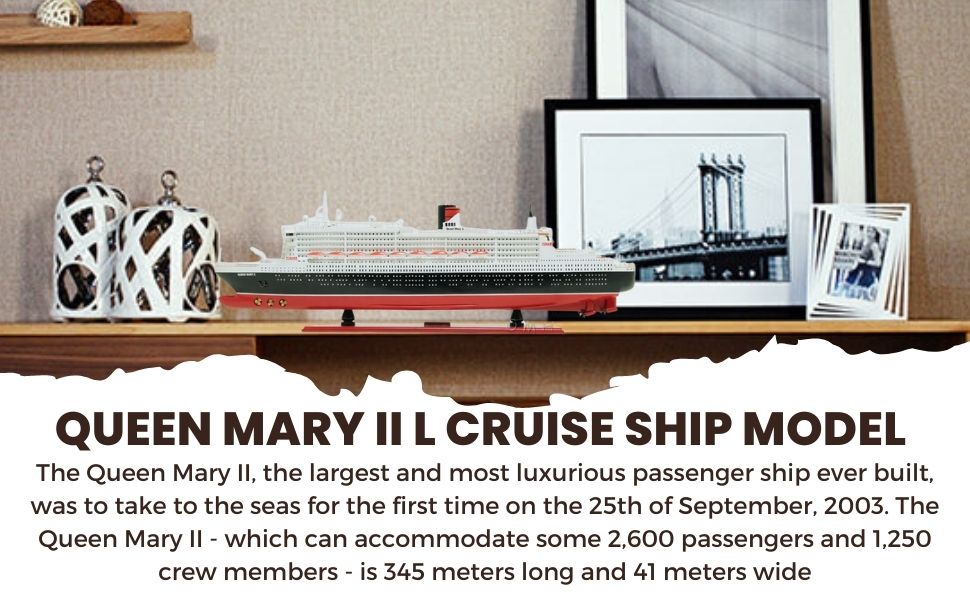 Blogs | C028 - Exploring the Grandeur of Queen Mary II Model Ship