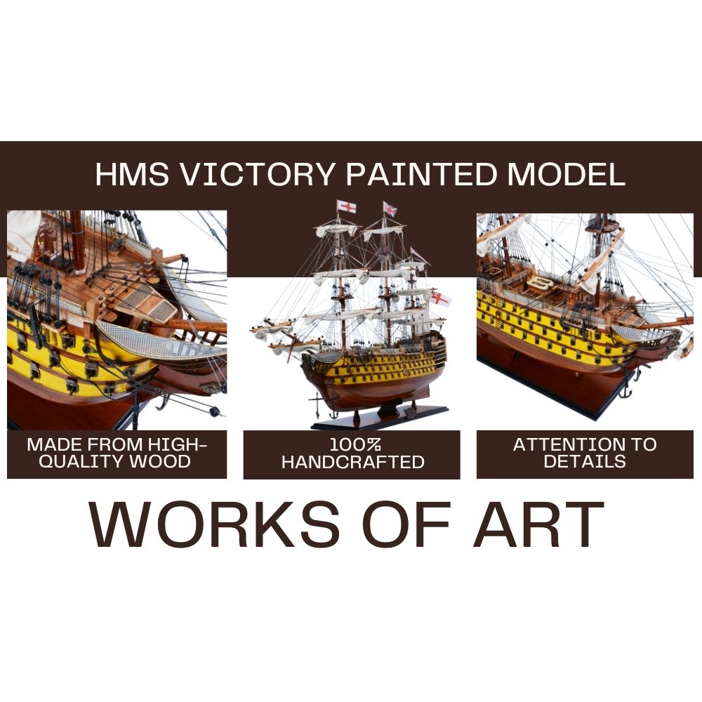 Blogs | Introducing the Painted HMS Victory Model Ship
