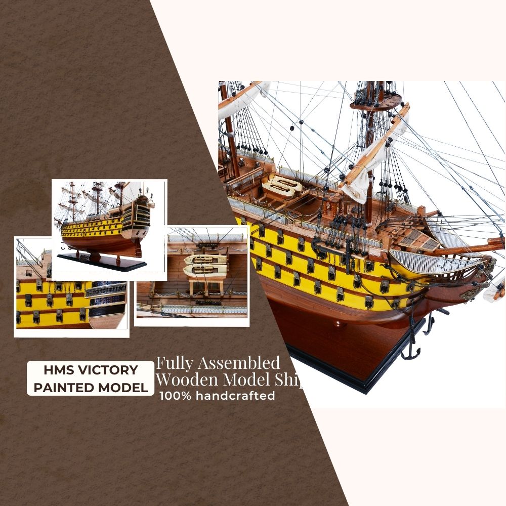Blogs | Introducing the Painted HMS Victory Model Ship