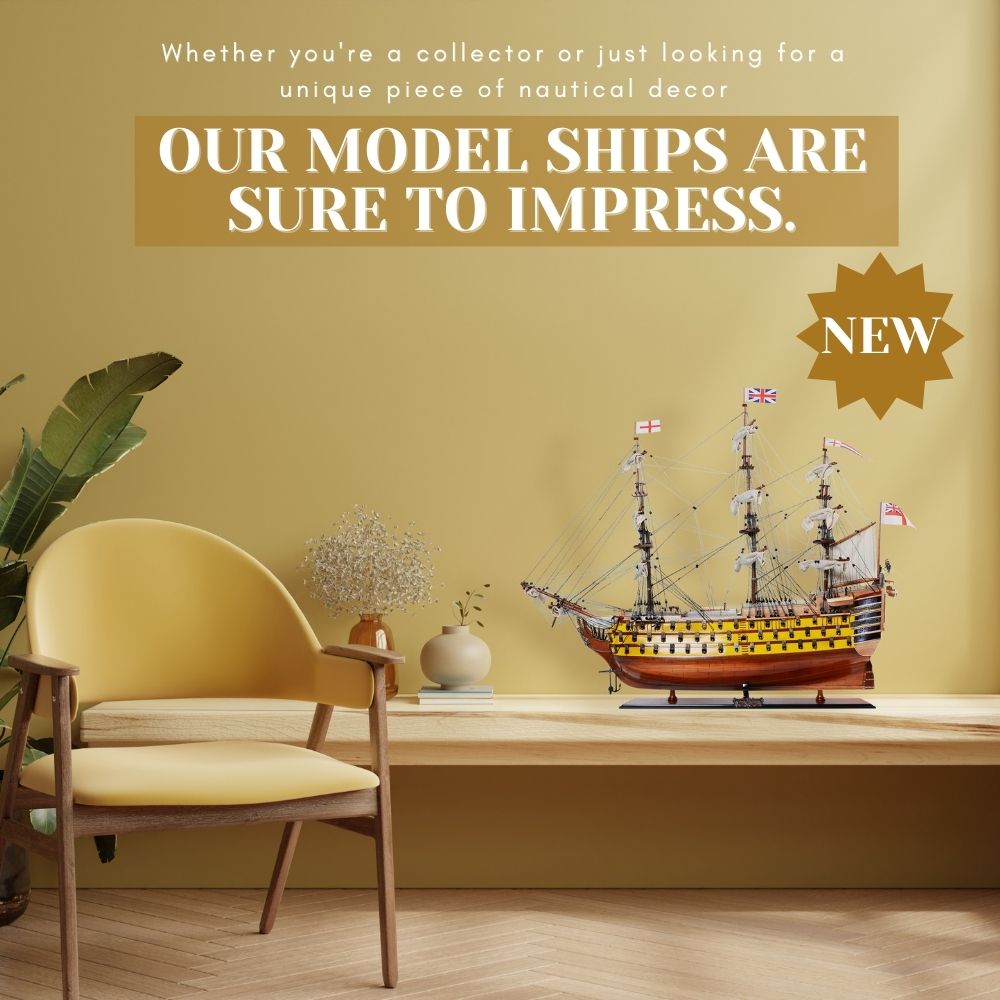 Blogs | Introducing the Painted HMS Victory Model Ship
