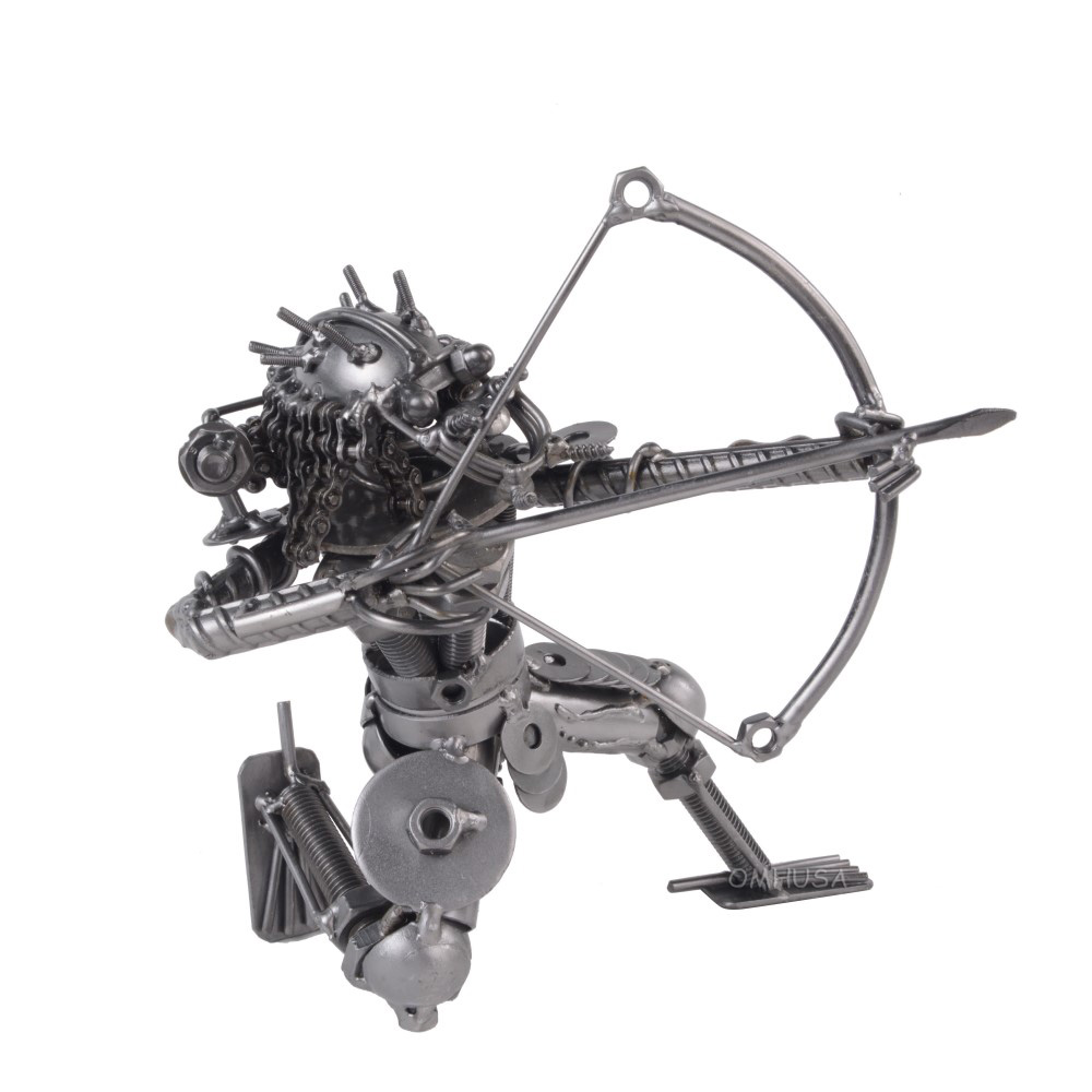 MS018 Metal Predator with Bow & Arrow Pose 2
