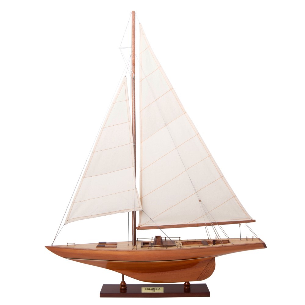 Y011 Columbia Sm Sailboat Model America Cup